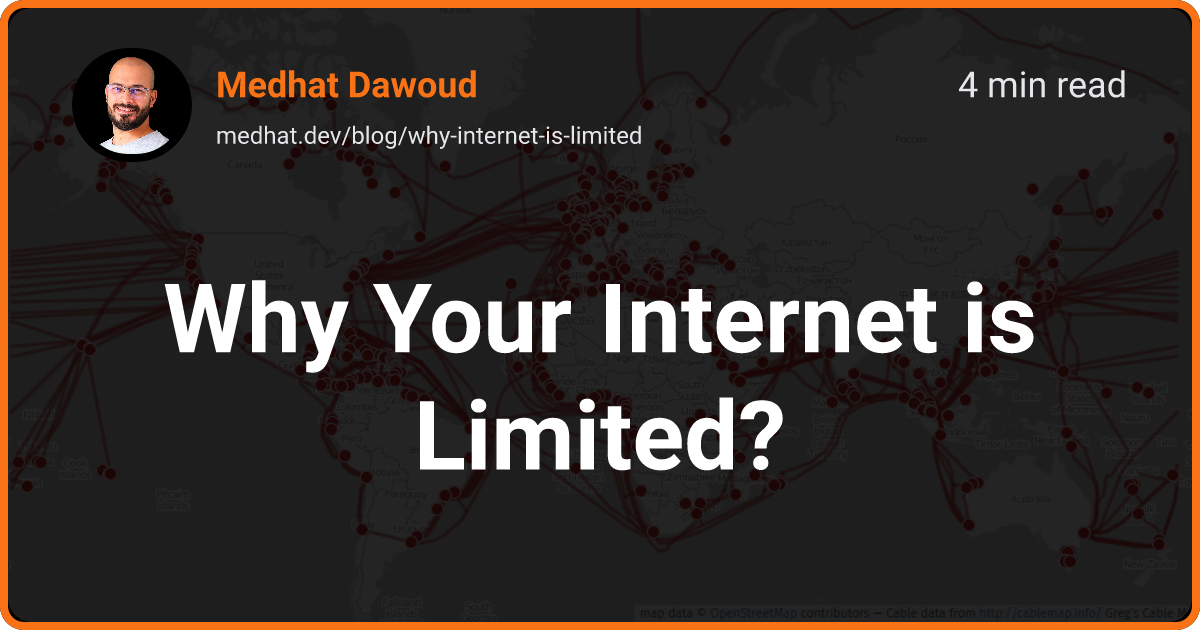 Why Your Internet is Limited?